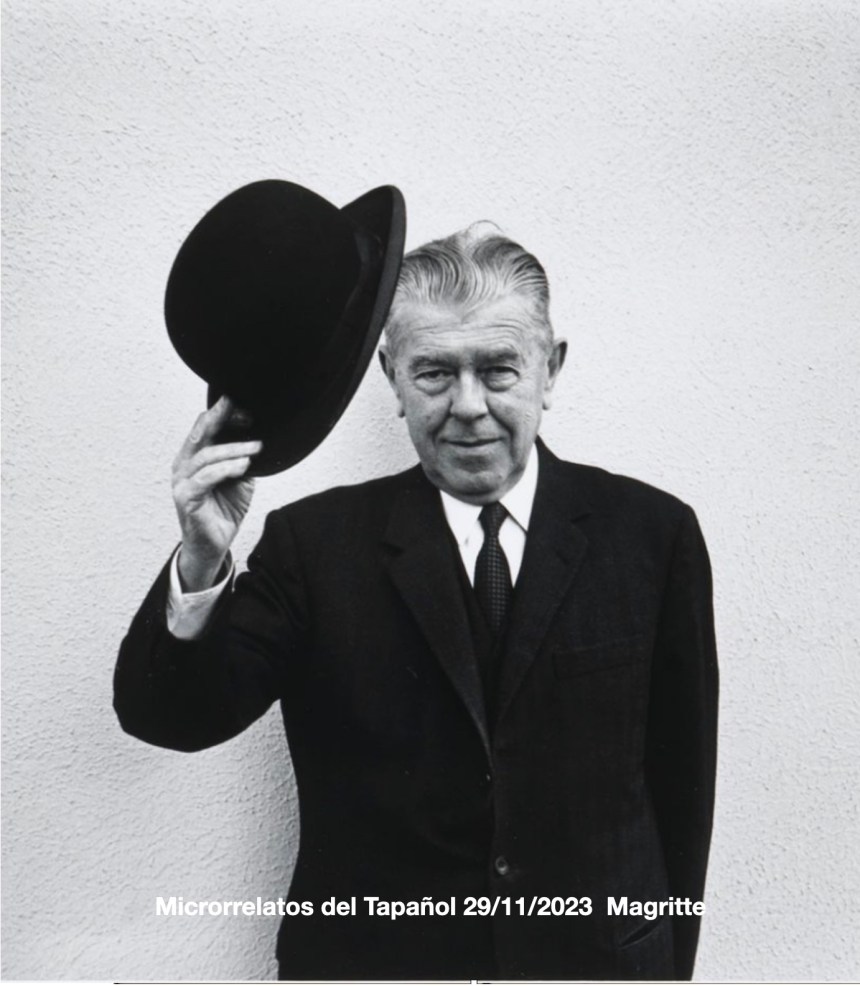 Tapañol: 29-30/11/23 tema: Magritte – Los Amigos de Cervantes